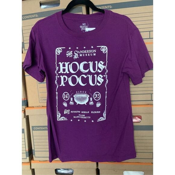 Hocus Pocus | Tops | Hocus Pocussanderson Witches Tshirtpurplewhite ...